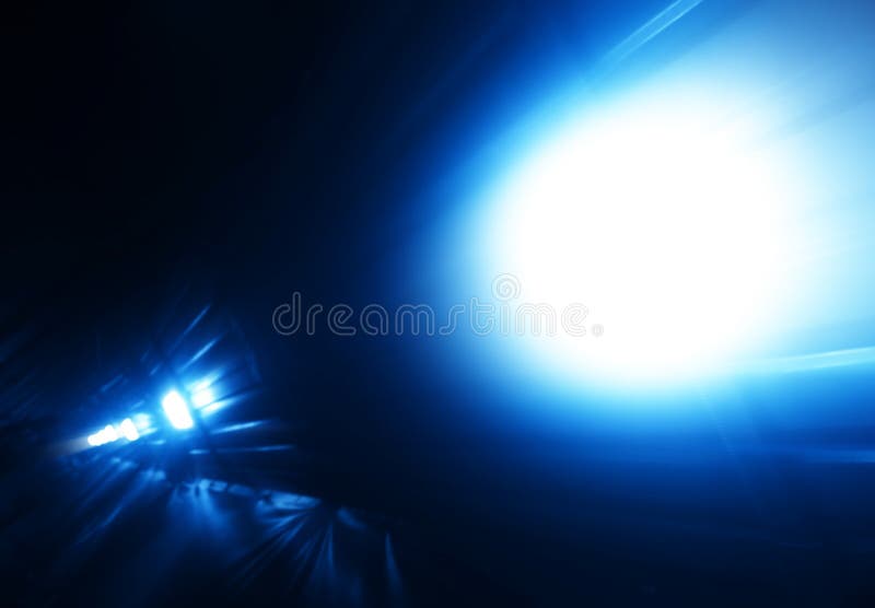 Blue Spot in Motion Background Stock Photo - Image of composition, glow ...