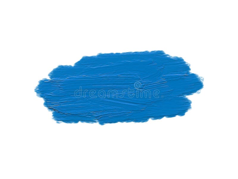 A blue spot of oil paint stock photo. Image of spot - 232502160