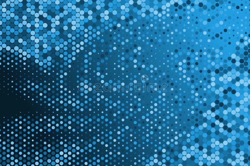 Blue Spot Pattern stock vector. Illustration of abstract - 11293417