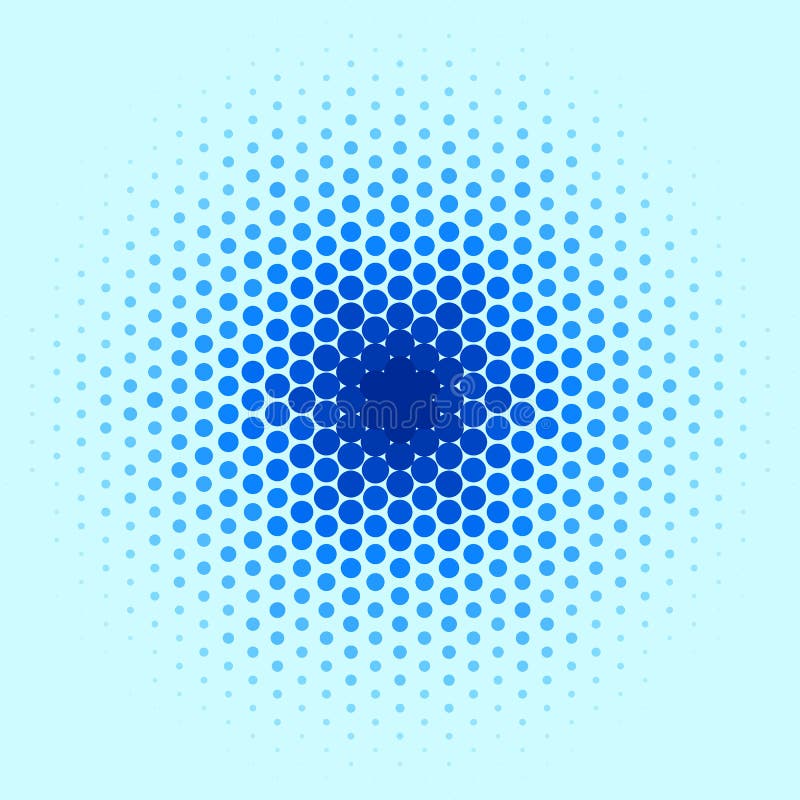 Blue Spot, Watercolor Abstract Background Stock Illustration ...