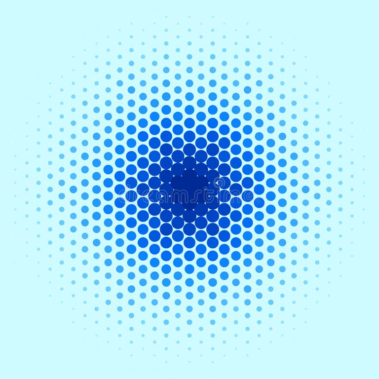 Blue Spot Pattern stock vector. Illustration of ellipse - 4862917