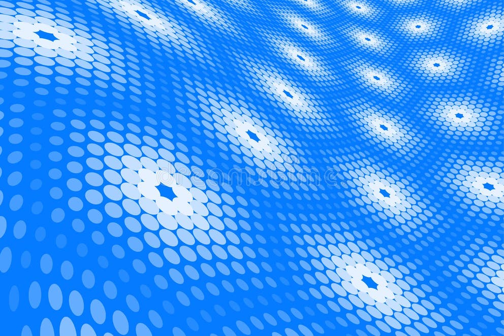 Blue Spot Pattern stock vector. Illustration of clip, shape - 5192330