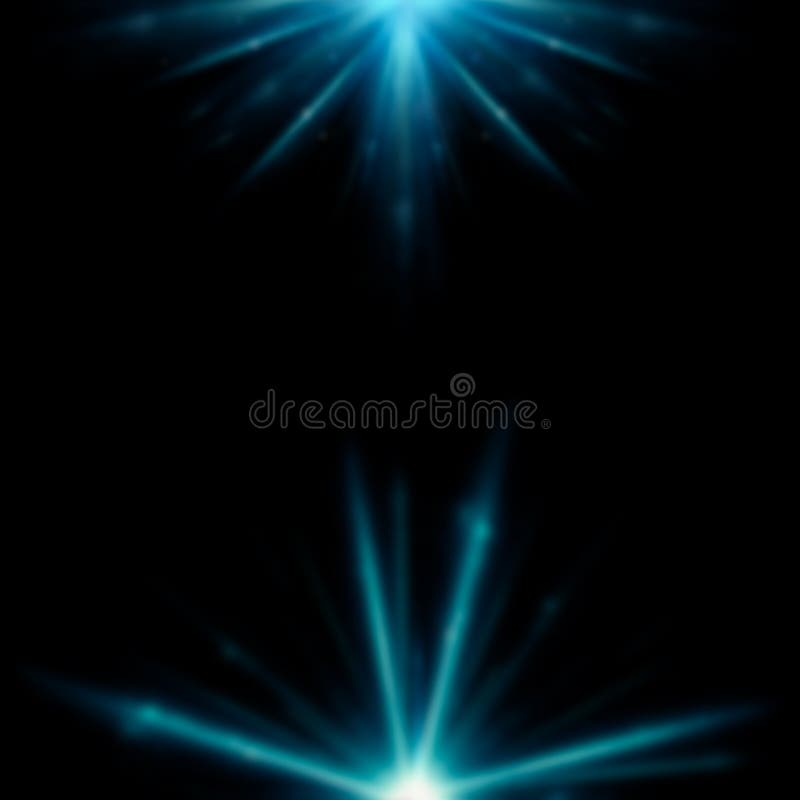 Blue Spotlight, Abstract Background with Shimmering Light Ray Stock ...