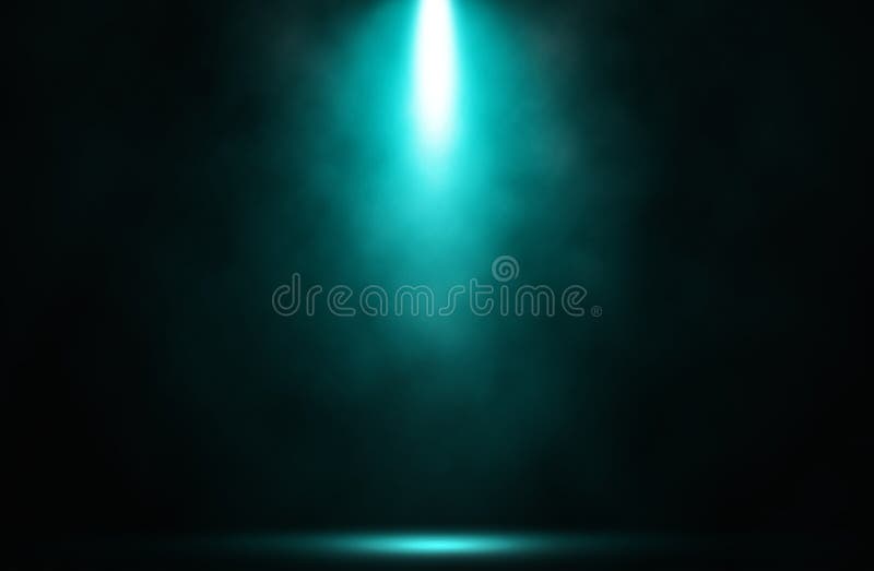 Blue Spotlight Smoke Stage Entertainment Background. Stock Illustration ...