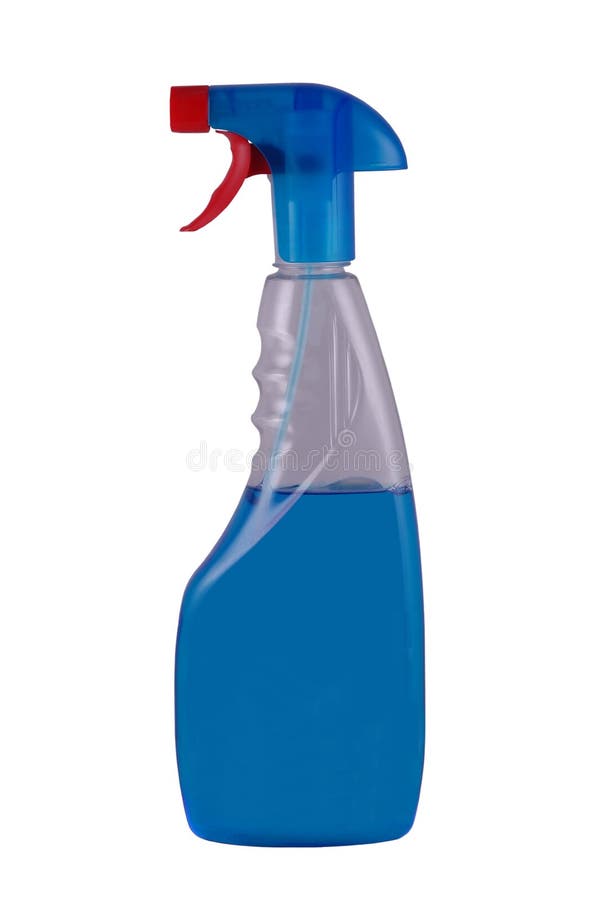Spray Bottle stock photo. Image of object, cleaner, blue - 13530240