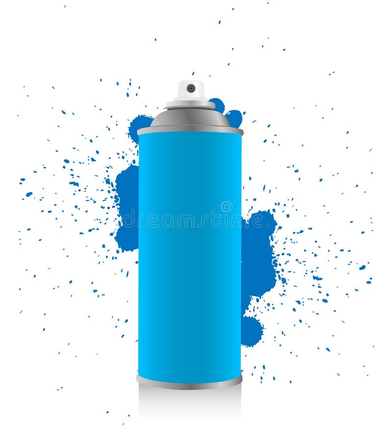 Vector of spray can stock vector. Illustration of graphic - 120391970