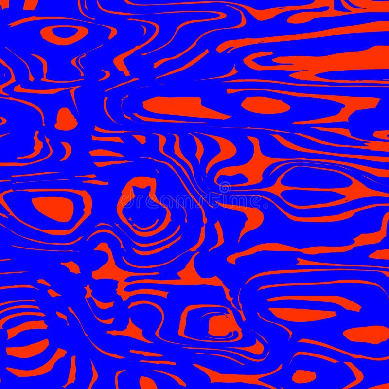 Blue Spreading Spots of Color on Brown Stock Vector - Illustration of ...