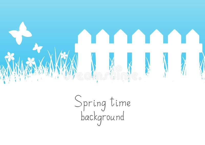 Spring Background With Rainbow Herbs Stock Vector - Illustration of ...