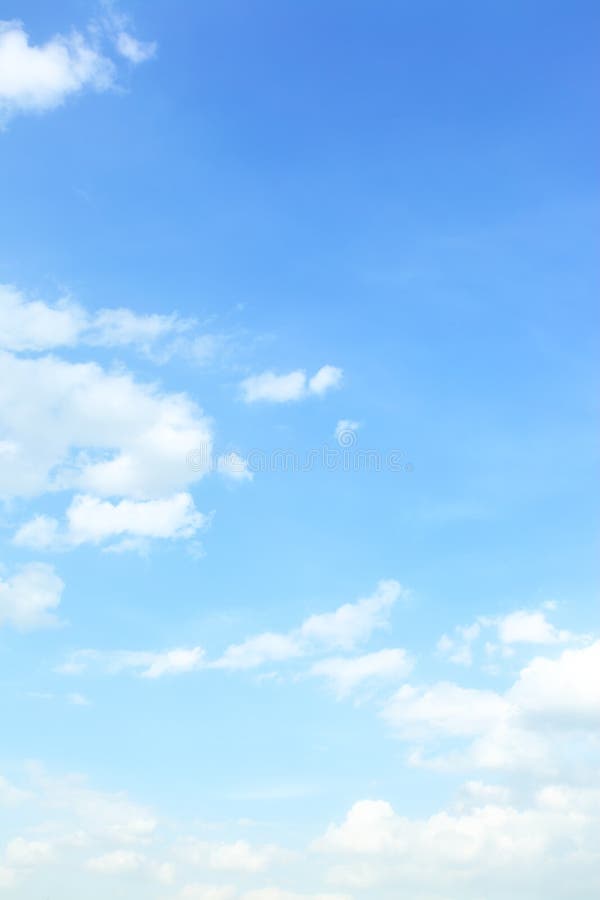 Blue spring sky stock image. Image of nature, cloudscape - 136719223