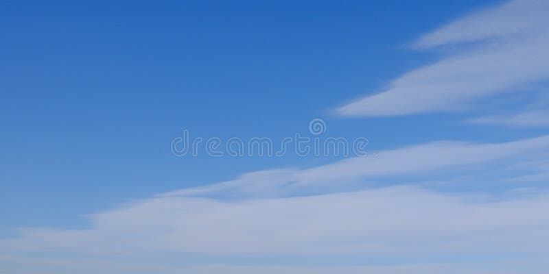 Blue Spring Sky with White Clouds. Beautiful Background Stock Photo ...