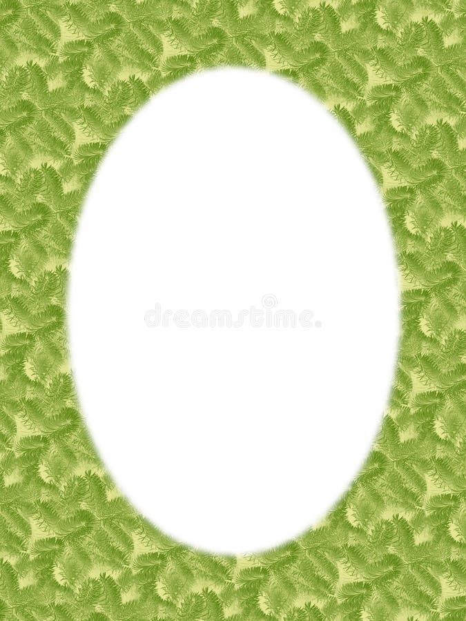 Blue spruce frame stock illustration. Illustration of celebration - 414676