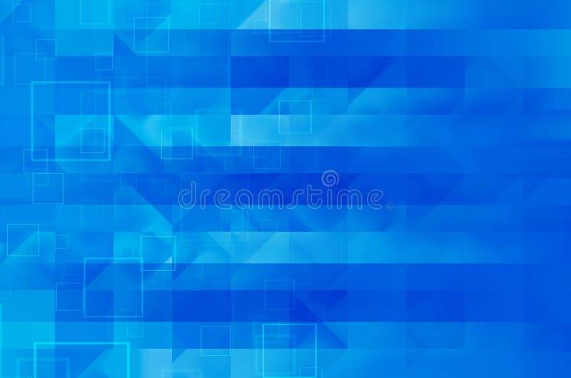 Blue Square Abstract Background Stock Illustration - Illustration of ...