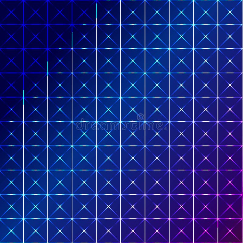 Blue Square Abstract Background. Stock Vector - Illustration of glow ...