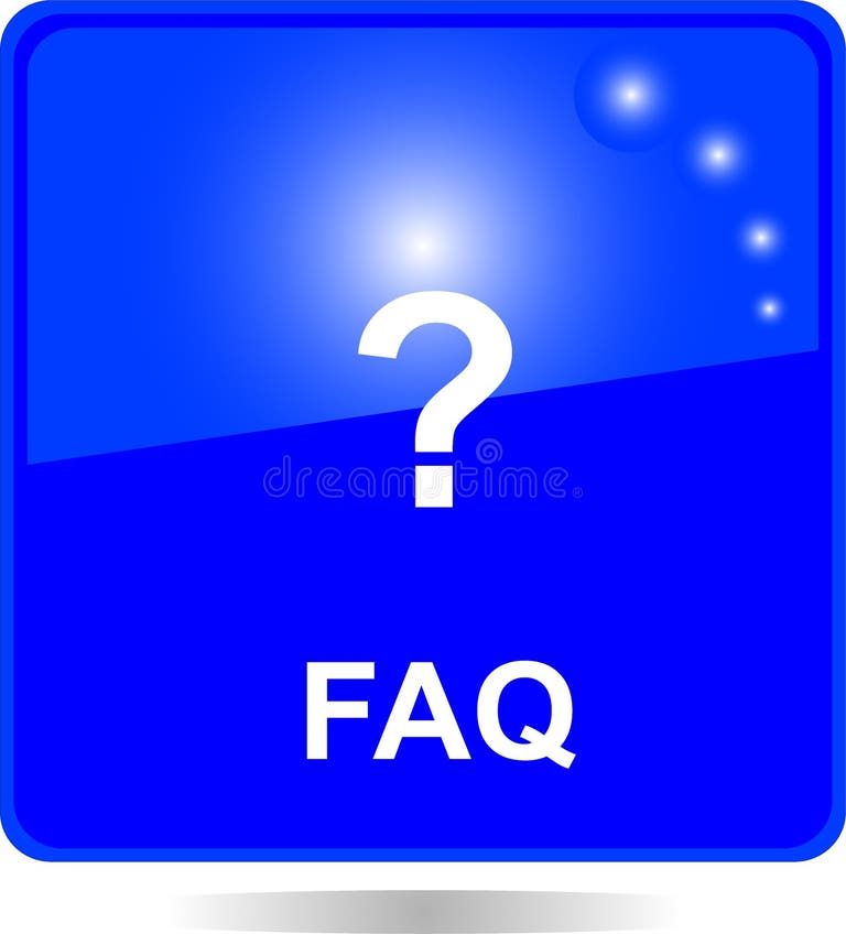Faq Blue Icon Stock Illustrations – 11,375 Faq Blue Icon Stock ...