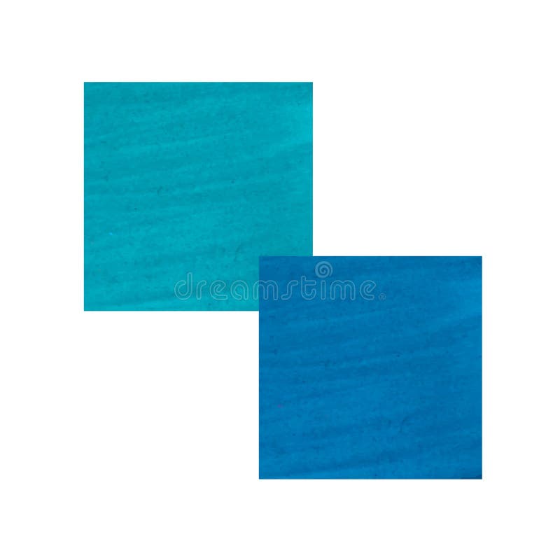 Blue Square - Great Watercolor Background for Your Design Stock Vector ...