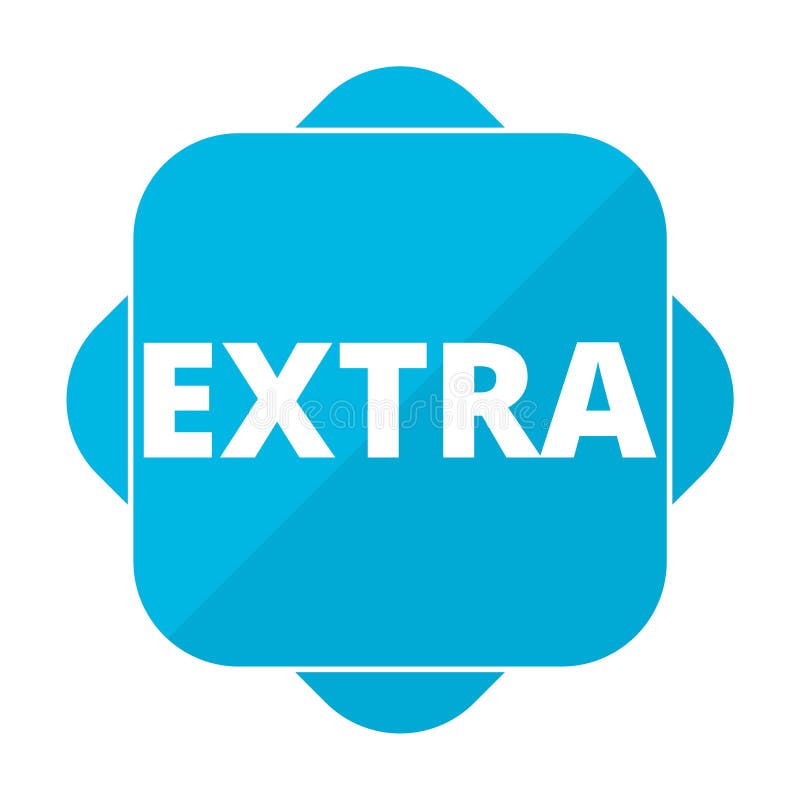 Blue square icon extra stock vector. Illustration of paper - 94850589