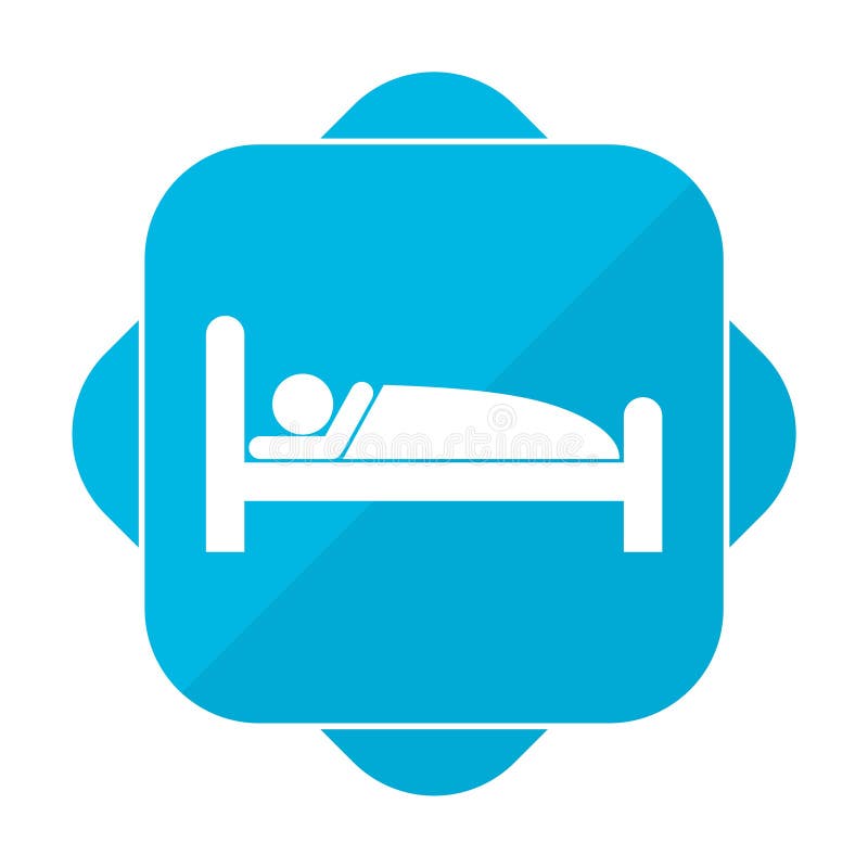 Blue Square Icon Plus Hospital Stock Vector - Illustration of ...