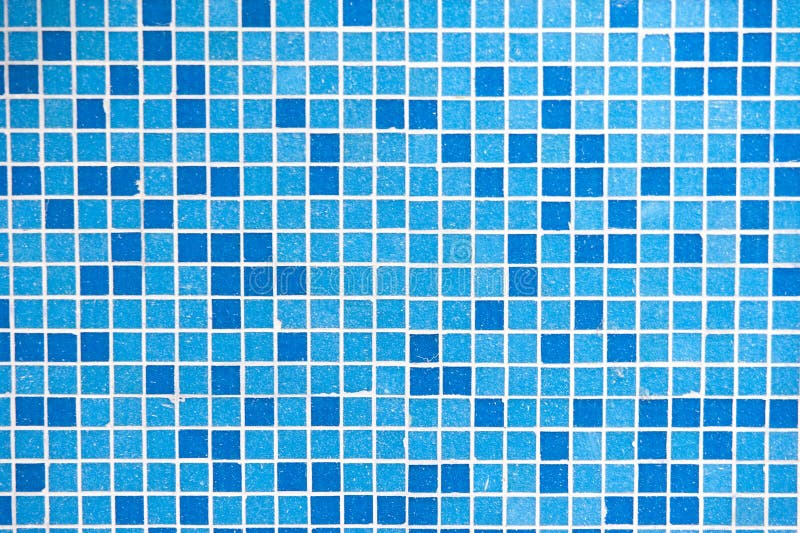 Blue Square Tiles with Various Effects Marble Stock Photo - Image of ...