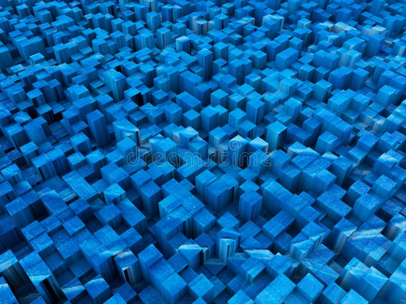 Blue squared surface stock illustration. Illustration of wallpaper ...