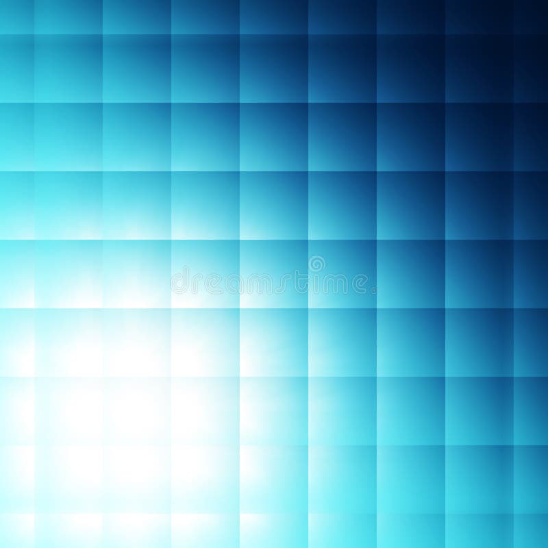 Blue squares background stock illustration. Illustration of draft ...