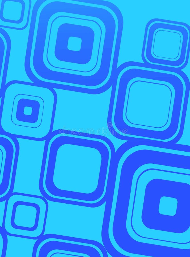 Blue squares on cyan stock illustration. Illustration of graphic - 45913813