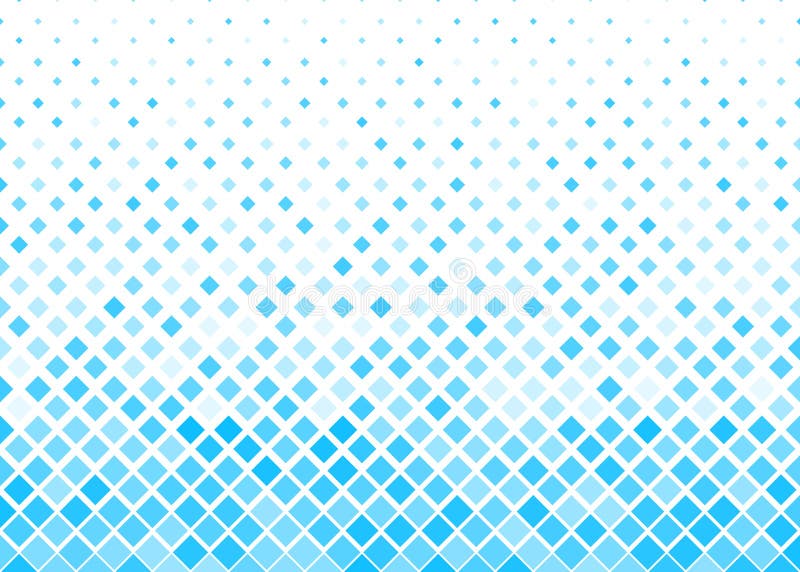 Vector Blue Squares with Halftone Effect for Geometric Pattern ...