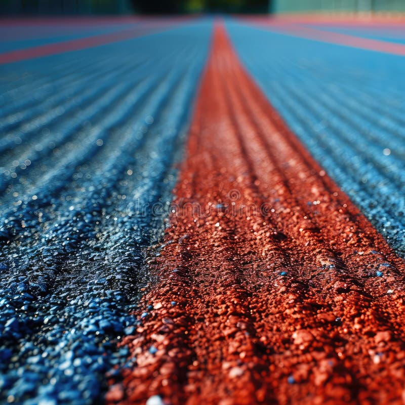 Blue Stadium Coverage Texture, Treadmill Textured Background, Jogging ...