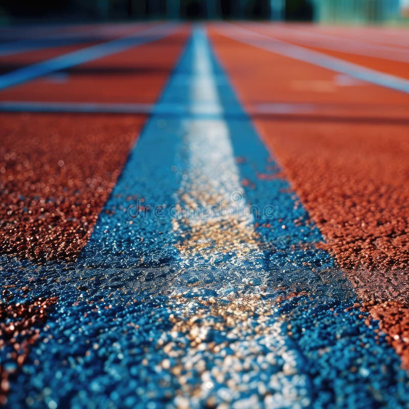 Blue Stadium Coverage Texture, Treadmill Textured Background, Jogging ...