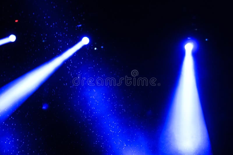 Stage Lights during a Rock Concert Stock Image - Image of electric ...