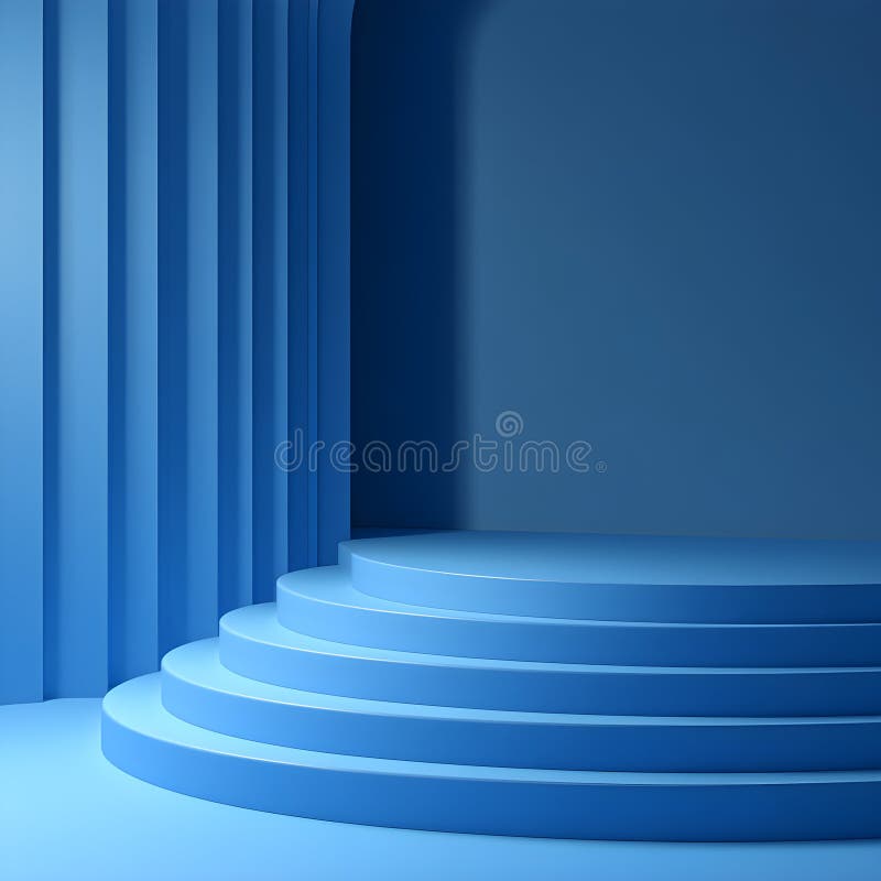 Product Stage Background Geometric Figure Light Stock Illustration ...