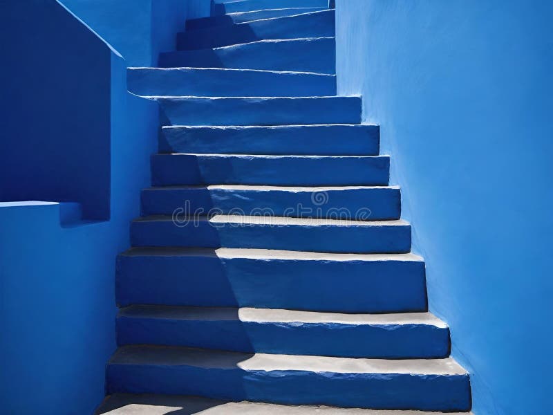 Blue Stairs Stock Illustrations – 15,022 Blue Stairs Stock ...