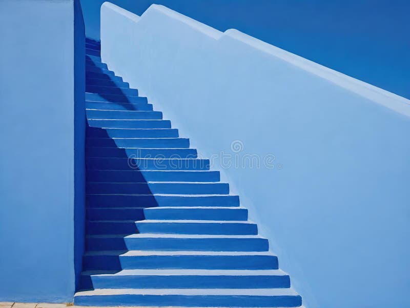 Blue Stairs Stock Illustrations – 15,022 Blue Stairs Stock ...