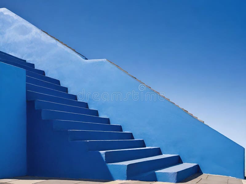 Blue Stairs Stock Illustrations – 13,274 Blue Stairs Stock ...