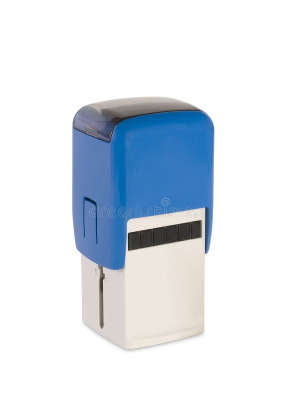 Blue stamp stock image. Image of company, indoor, establishment - 8900747