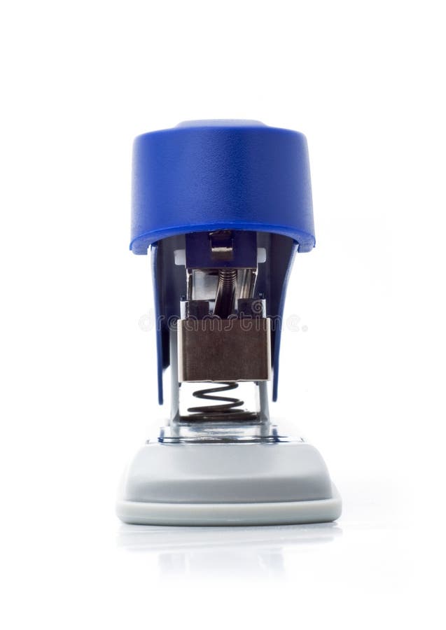 Stapler. Stapler Blue. Stapler and Staples. Stapler is on the Table ...
