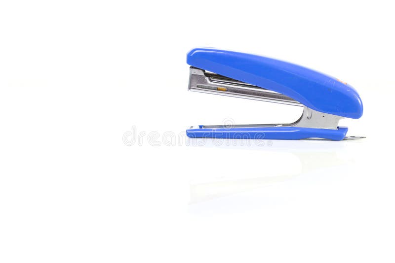Stapler on a White Background Stock Photo - Image of steel, detach ...