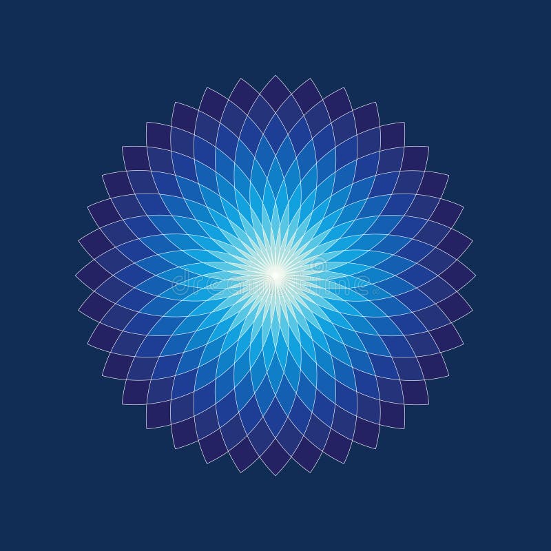 Blue star stock vector. Illustration of beauty, science - 10668282