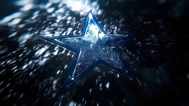 Blue Star Background