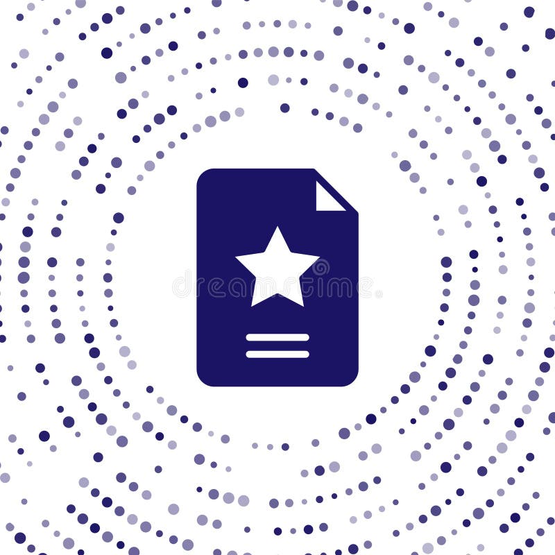 Blue Star Constellation Zodiac Icon Isolated on White Background ...