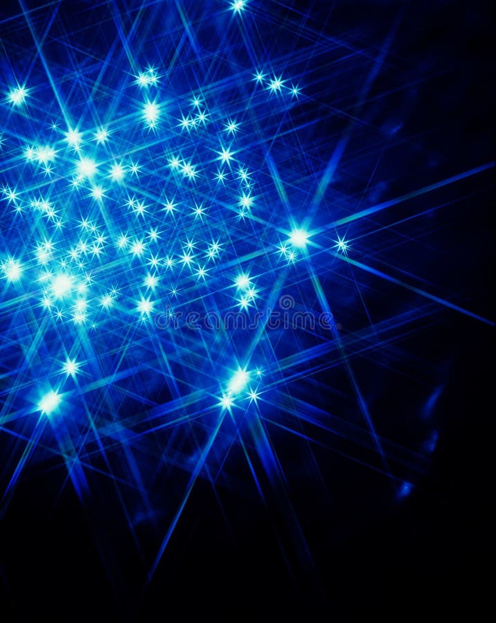 Blue Star Light stock vector. Illustration of stars, abstract - 2925249