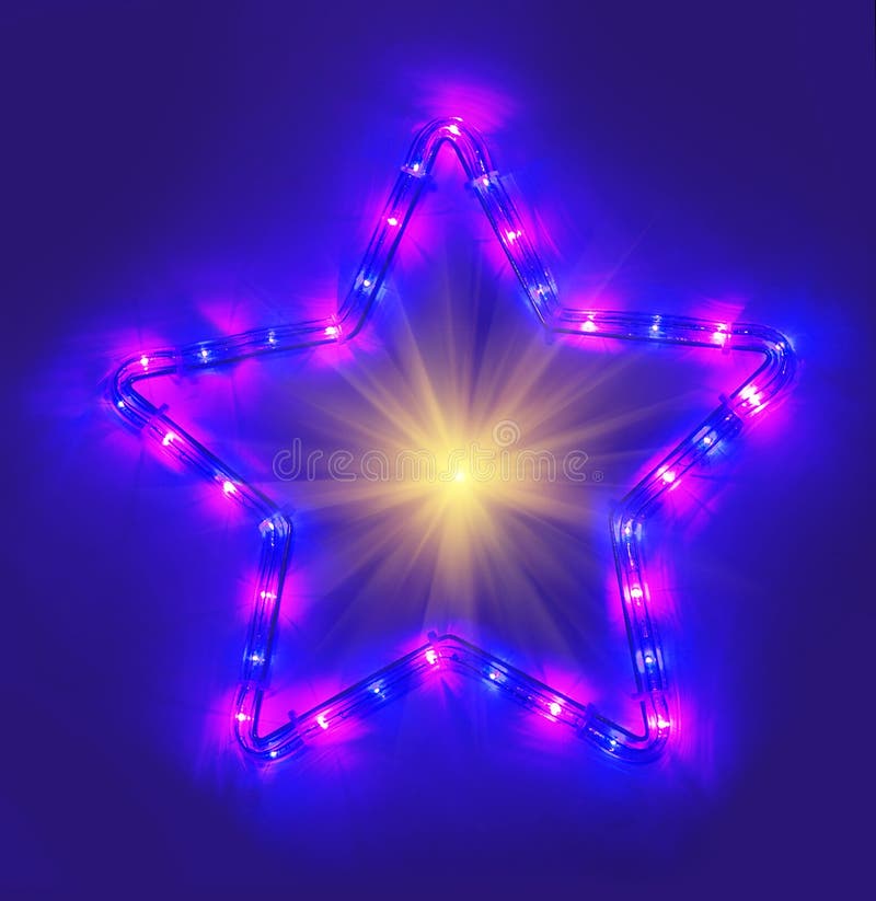 Blue star stock photo. Image of feast, holiday, mauve - 62701632
