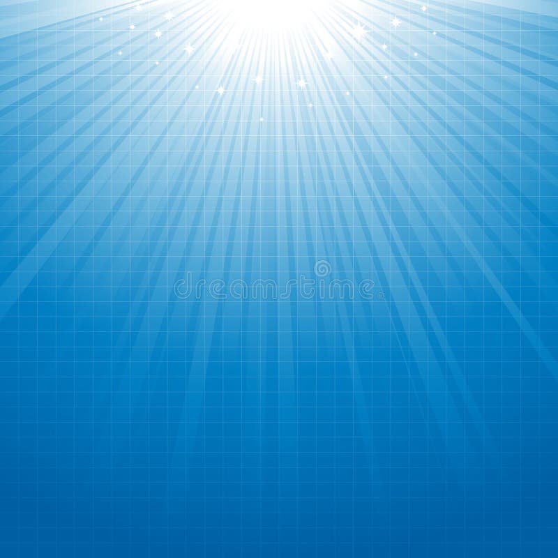 Blue starburst background stock vector. Illustration of bright - 21389685