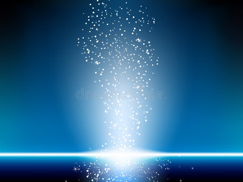 Blue Stars Background. stock vector. Illustration of luxury - 13192396