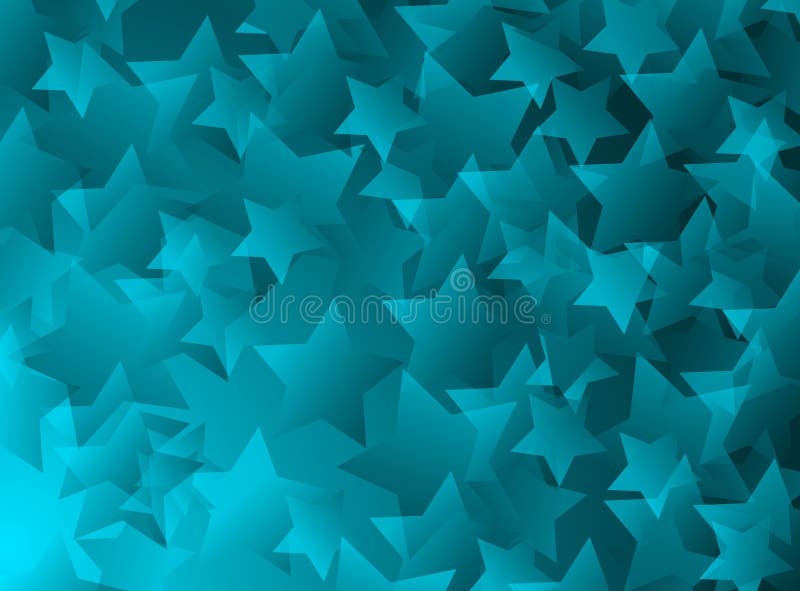 Blue Star Design Background Stock Vector - Illustration of blueish ...