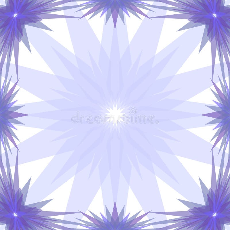 Blue Stars Frame stock illustration. Illustration of pastel - 11957899