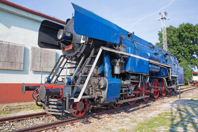 Old Steam Locomotive in the Rust Stock Image - Image of slovakia ...