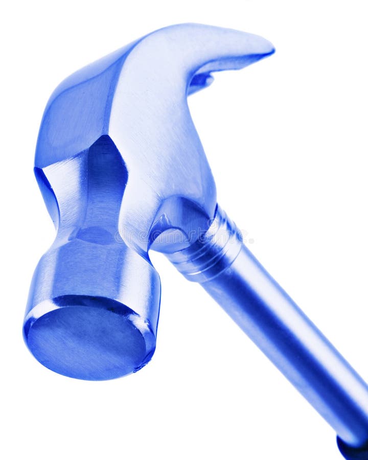 Blue steel stock photo. Image of construction, metal, gray - 5640718