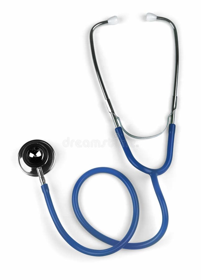 Blue stethoscope stock image. Image of physician, nurse - 1143461