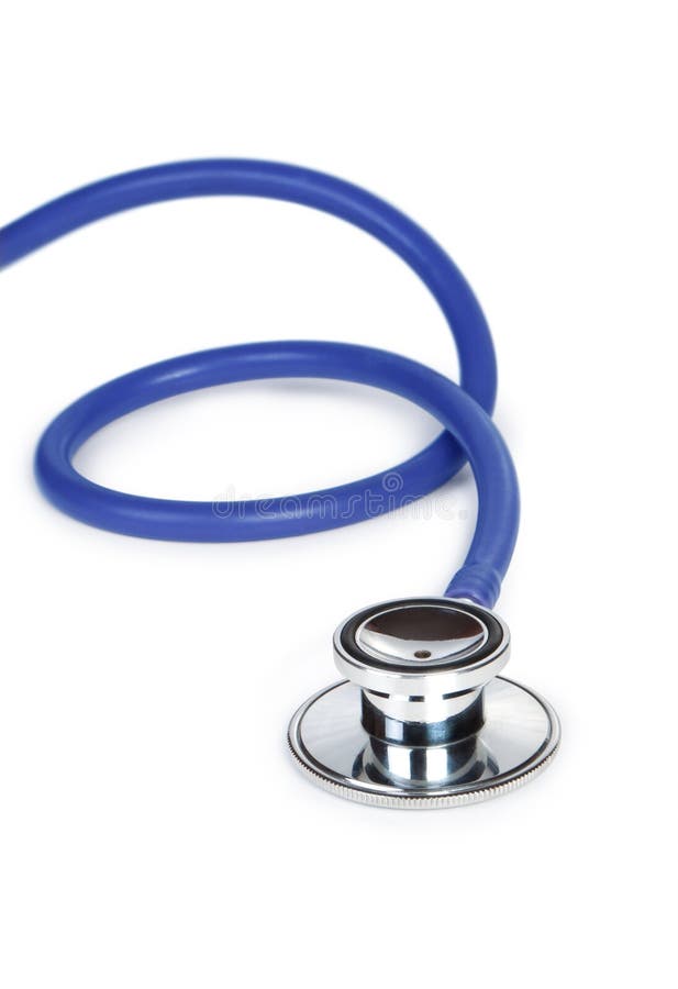 Doctor with stethoscope stock image. Image of isolated - 18333583