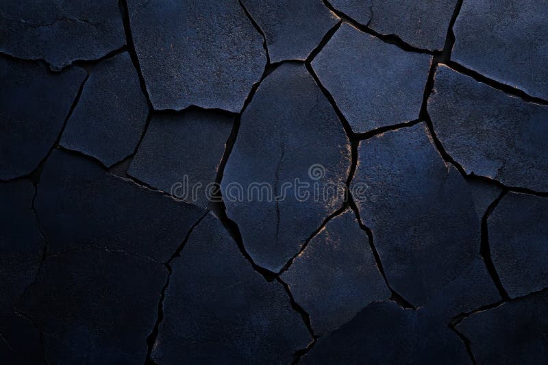 Blue Stone Texture: Abstract Concrete Paper Background Banner with ...